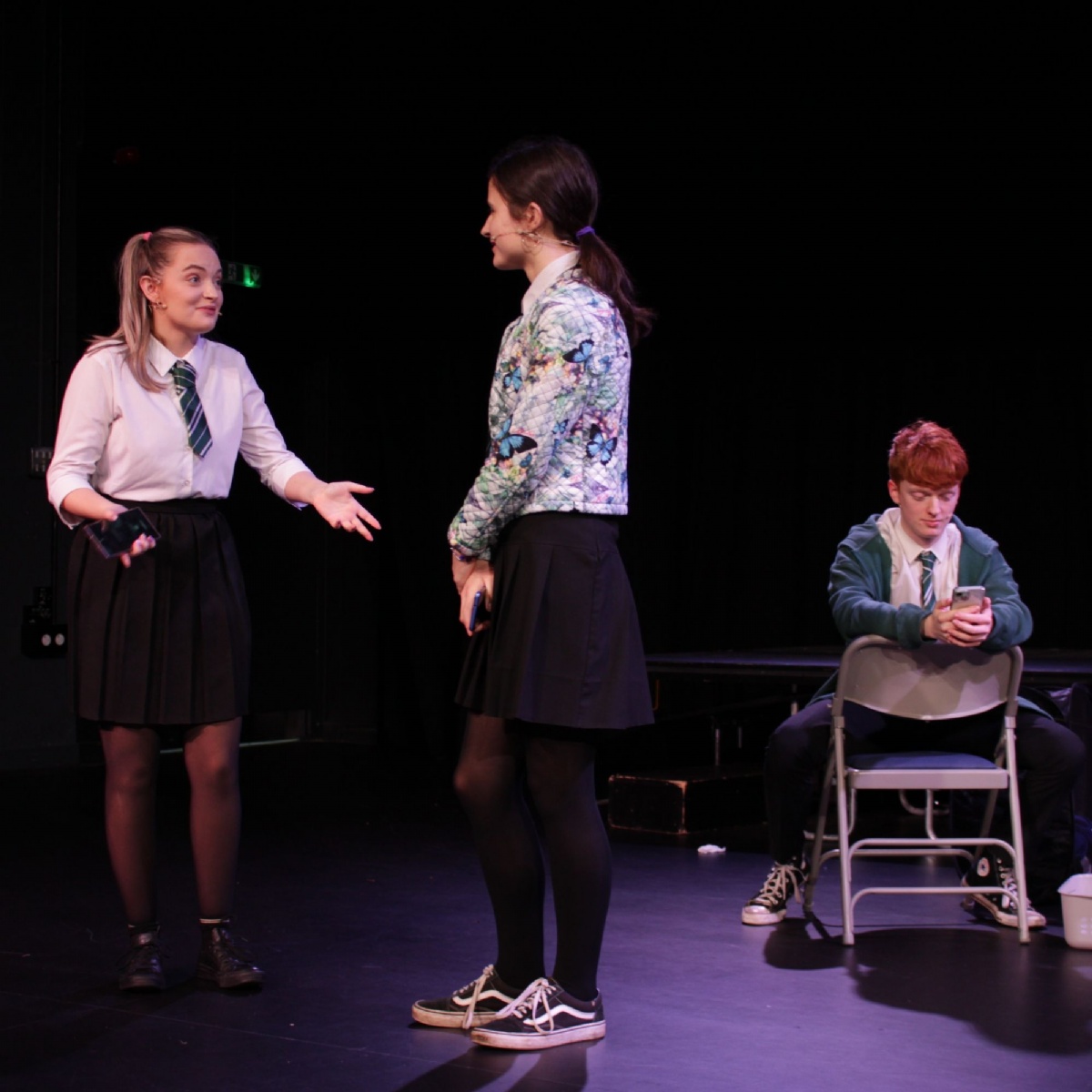 Stoke Damerel Community College - Year 8 and 9 students watch performance on pornography hosted ...